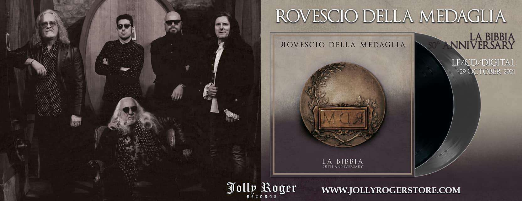 La Bibbia 50th Anniversary – Rovescio della Medaglia - Bravonline